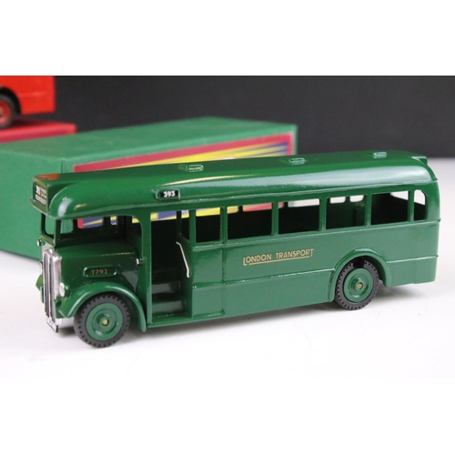 Two boxed Ruby Toys diecast model buses to include No.46 Leyland Bus in ...