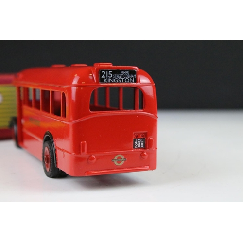 Two boxed Ruby Toys diecast model buses to include No.46 Leyland Bus in ...