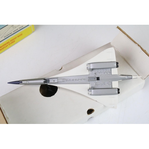 Three boxed Corgi diecast model Concorde's to include Corgi 650 BAC-SUD ...