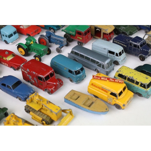 Around 40 play worn mid 20th C Matchbox 75 Series diecast models to ...