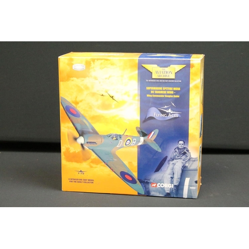 Collection of 11 boxed Corgi Aviation Archive diecast model planes to ...