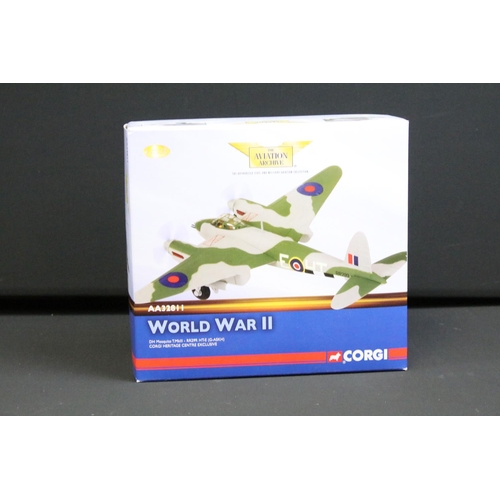 Collection of 11 boxed Corgi Aviation Archive diecast model planes to ...