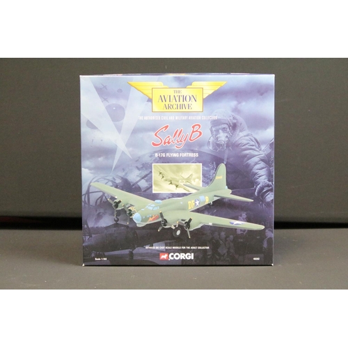 Collection of 11 boxed Corgi Aviation Archive diecast model planes to ...