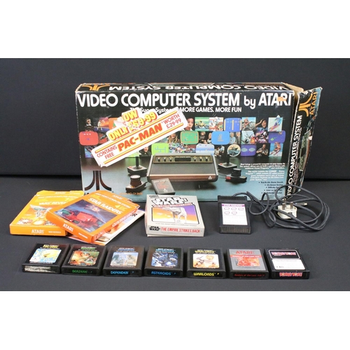 Retro Gaming - Boxed Atari Video Computer System console, complete with ...