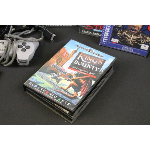 Retro Gaming - Boxed PS1 Play Station One with cables and relevant ...