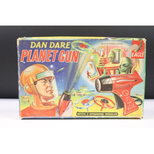 Boxed Merit Dan Dare Red Planet Gun, gd overall
