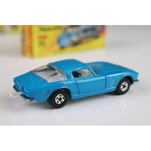 Seven boxed Matchbox Superfast diecast models to include 67 Volkswagen ...