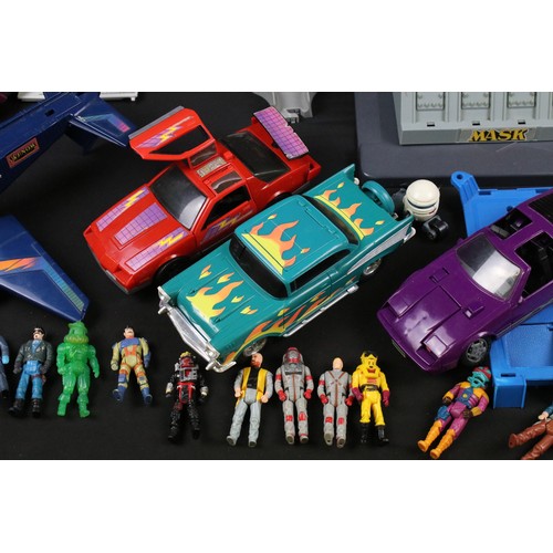 MASK - Large collection of Kenner MASK items to include 13 x vehicles ...