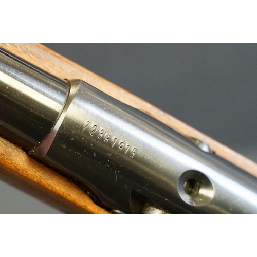 A German 'Original' air rifle complete with telescopic sight and carry ...