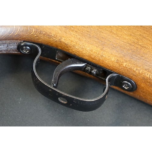 A German 'Original' air rifle complete with telescopic sight and carry ...