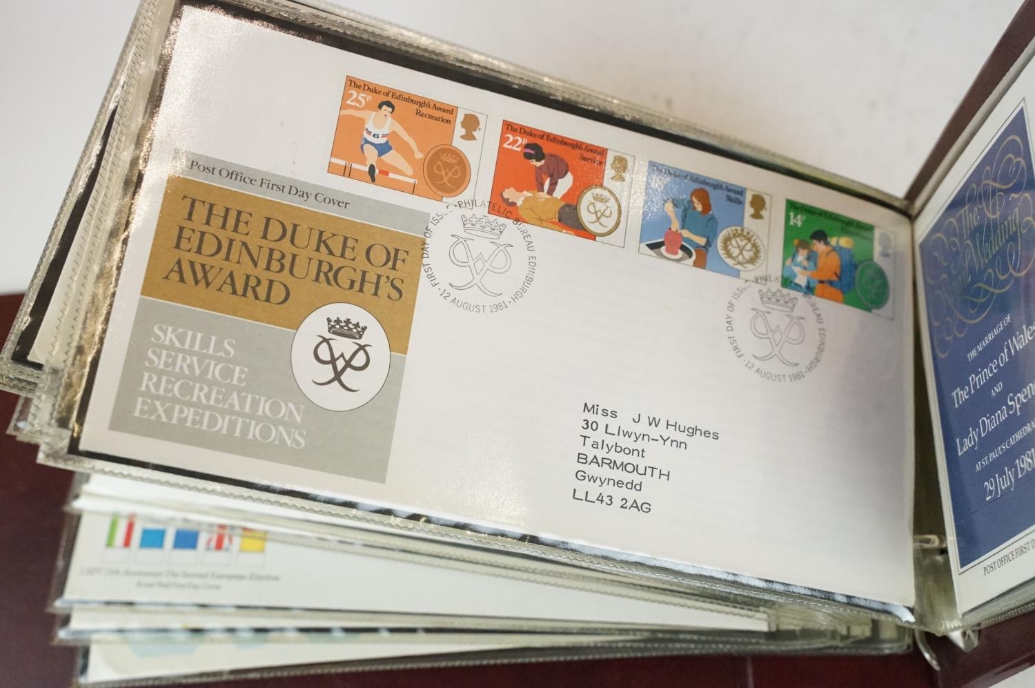 Collection of British first day covers to include a Royal Mail albums ...