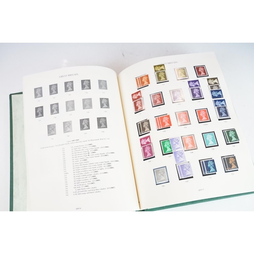 Four albums of British stamps to include two Stanley Gibbons Windsor ...