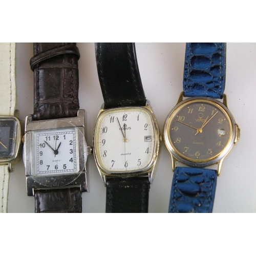 Collection of over 40 ladies & gents wristwatches to include Rotary ...