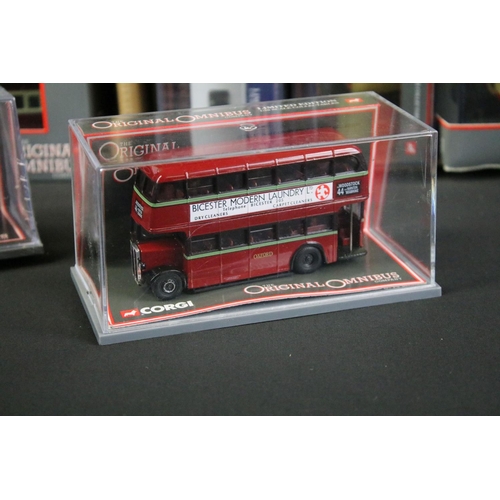 33 Boxed / cased 1/76 scale Corgi Original Omnibus diecast model buses ...