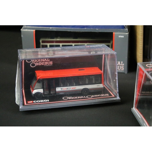 33 Boxed / cased 1/76 scale Corgi Original Omnibus diecast model buses ...