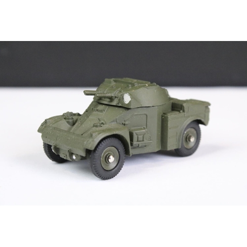 Five boxed French Dinky military diecast models to include 80F Military ...