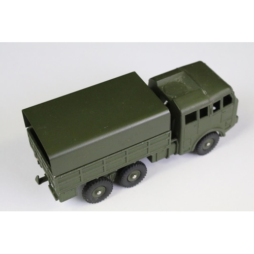 Three boxed French Dinky military diecast models to include 813 Canon ...