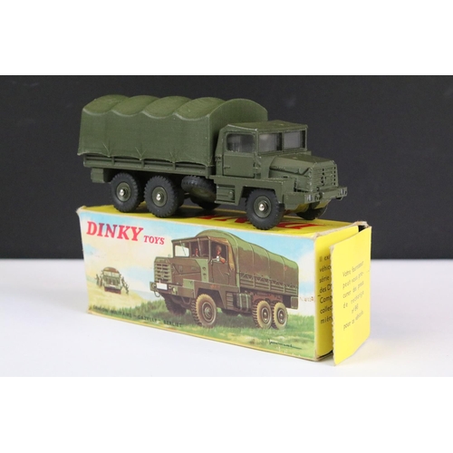 Three boxed French Dinky military diecast models to include 813 Canon ...