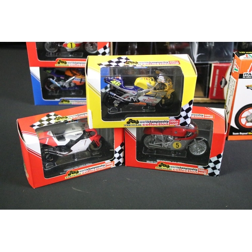 41 Carded / boxed diecast model Motorbikes featuring Atlas Edition ...