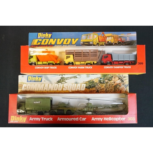 15 Boxed Dinky diecast models to include 3 x 399 Convoy Series Skip ...