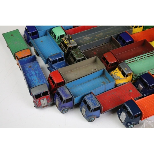 27 Mid 20th C Dinky commercial diecast models to include Guy, Foden ...