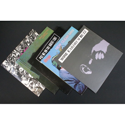 Vinyl - 21 Post Punk / New Wave albums and 7 x 12” singles to include ...