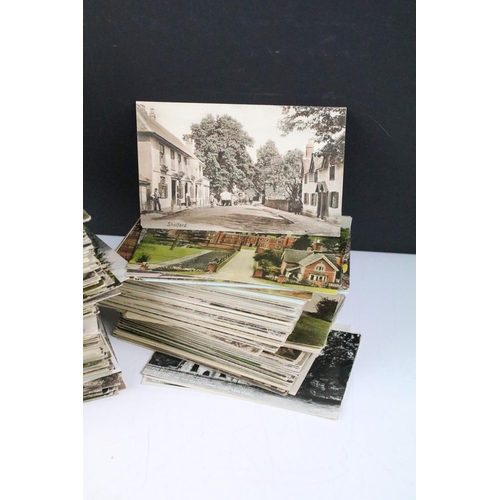 Collection of around 600 Surrey postcards to include a large quantity ...