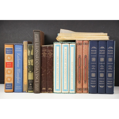 Books - A collection of 11 The Folio Society hardback books & box sets ...