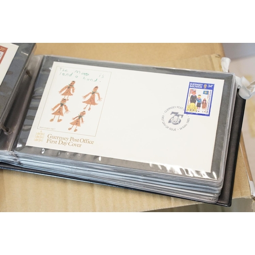 Large collection of British stamps, presentation packs & first day ...