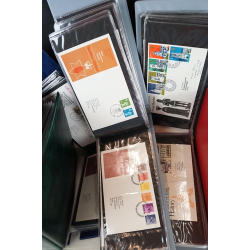 Collection of first day covers, stamp presentation packs & stamped ...