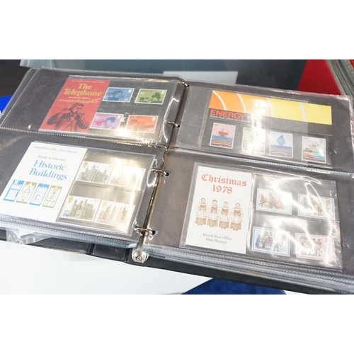 Collection of first day covers, stamp presentation packs & stamped ...
