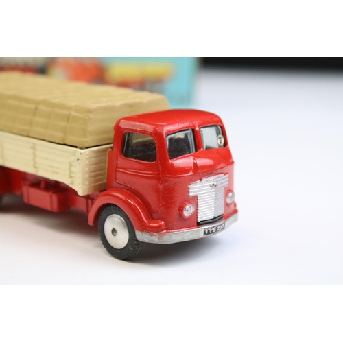 Boxed Corgi 452 Commer 5 ton Dropside Lorry diecast model with red cab ...