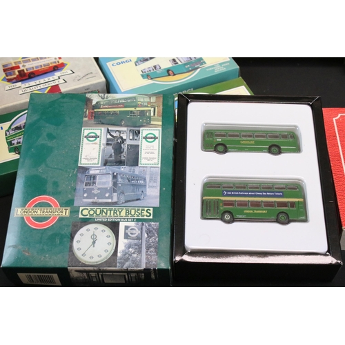 20 Boxed diecast model buses and sets to include 9 x EFE Exclusive ...