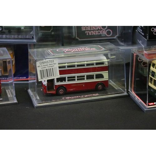 67 Boxed / Cased 1/76 scale Corgi Original Omnibus diecast model buses ...