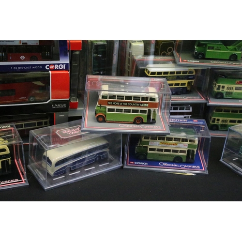 67 Boxed / Cased 1/76 scale Corgi Original Omnibus diecast model buses ...