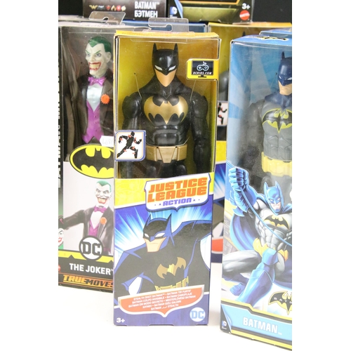 12 Boxed Mattel DC Comics Action Figures featuring 3 x Batman (CDM63 ...