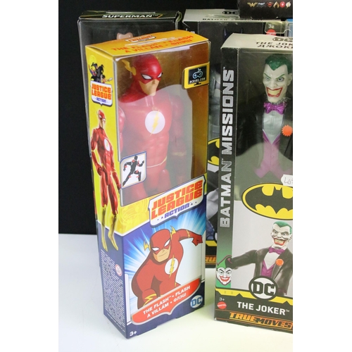 12 Boxed Mattel DC Comics Action Figures featuring 3 x Batman (CDM63 ...