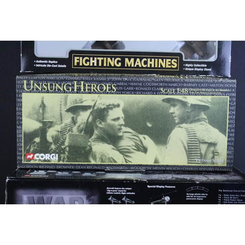 10 Boxed Corgi military diecast models to include 55101 Diamond T Tank ...