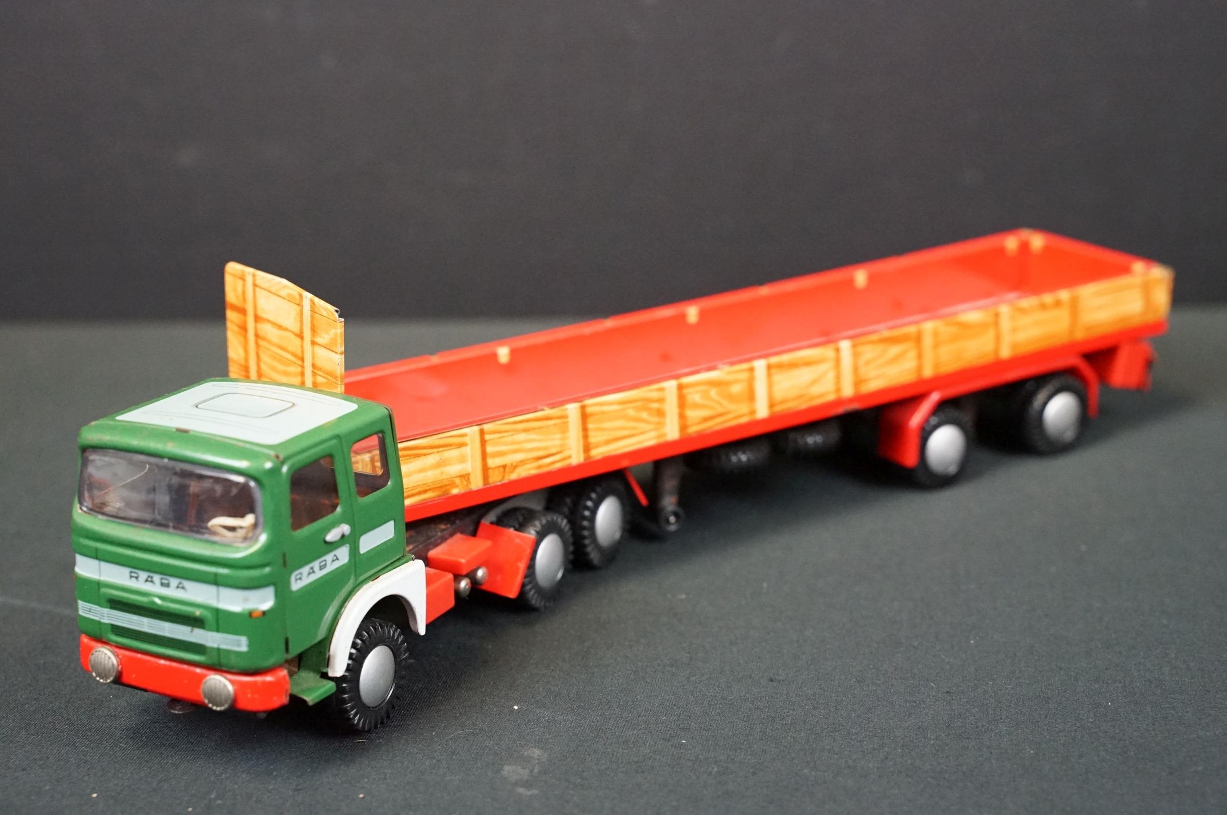 Six boxed 1/50 scale heavy haulage diecast models to include 2 x Corgi ...