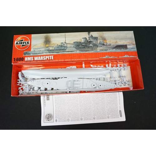 13 Boxed Airfix sea related plastic model kits to include 05202 Moskva ...