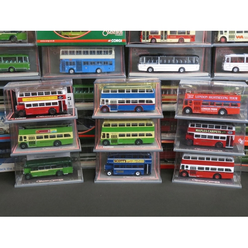 39 Boxed / cased 1/76 scale Corgi Original Omnibus diecast models to ...