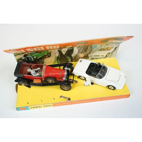 Boxed Corgi Gift Set 40 The Avengers diecast model set, with both ...