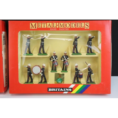 Six boxed Britains Metal Models figure sets to include 2 x 7204 Royal ...