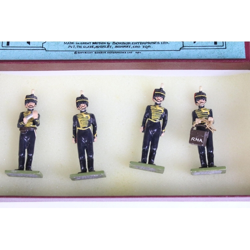 Four boxed Steadfast Soldiers metal figures to include SF42A, SF50A ...
