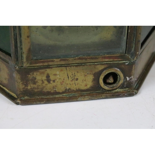 Eli Griffiths & Sons Ltd, Birmingham ships lantern, impressed maker's ...