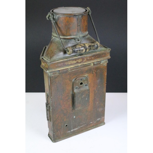 Eli Griffiths & Sons Ltd, Birmingham ships lantern, impressed maker's ...