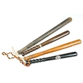 Four turned wooden truncheons to include an early 20th century example ...