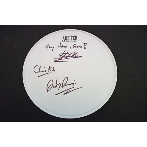 Memorabilia / Autographs - 11 signed drum skins to include Terry ...