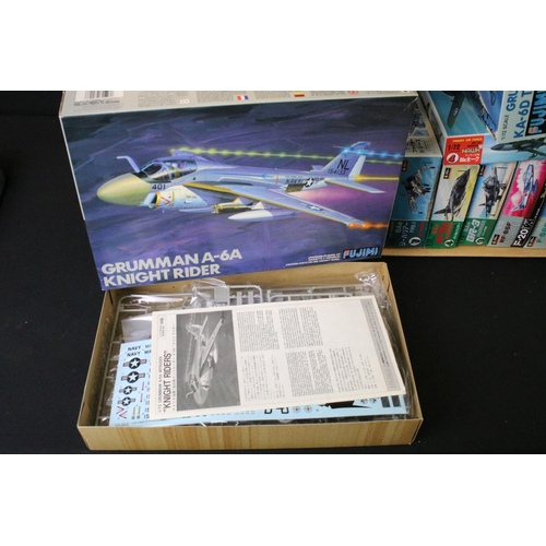 21 Boxed & unbuilt 1/72 scale Fujimi plastic model kits to include ...