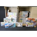 26 Boxed Hasegawa 1/200 plastic model plane kits to include many Love ...